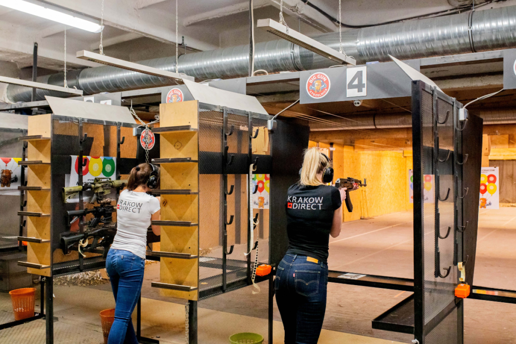 Krakow shooting range trip - AK47 Kalashnikov shooting
